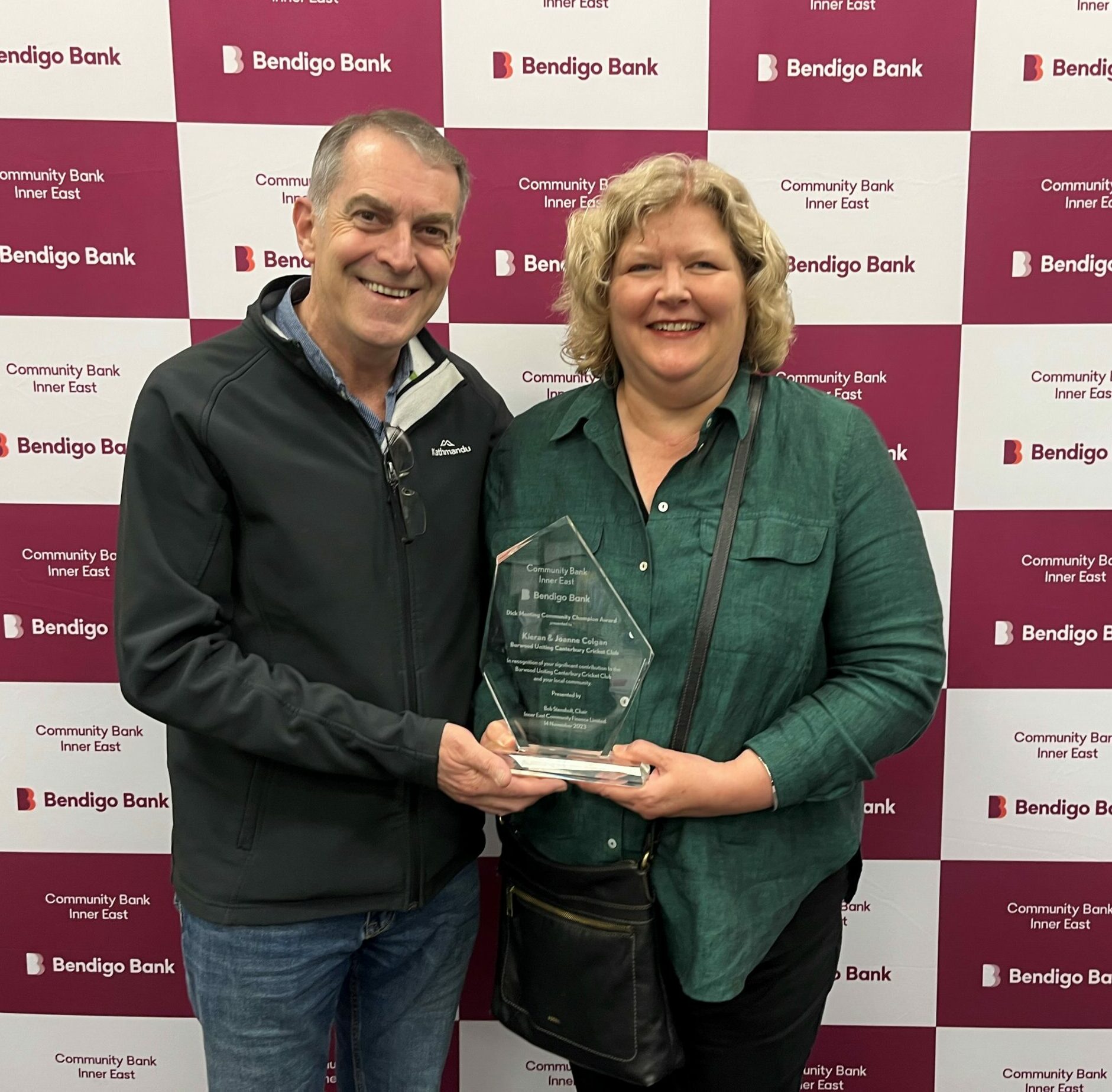 Kieran & Joanne Colgan- Winners Dick Menting Community Champion Award ...